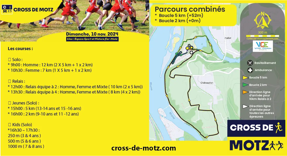 Parcours - Cross de Motz